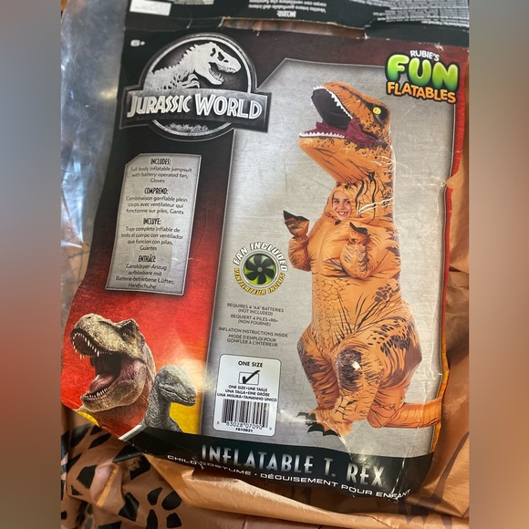 Rubie's | Costumes | Childs The Original Inflatable Dinosaur Costume | Poshmark